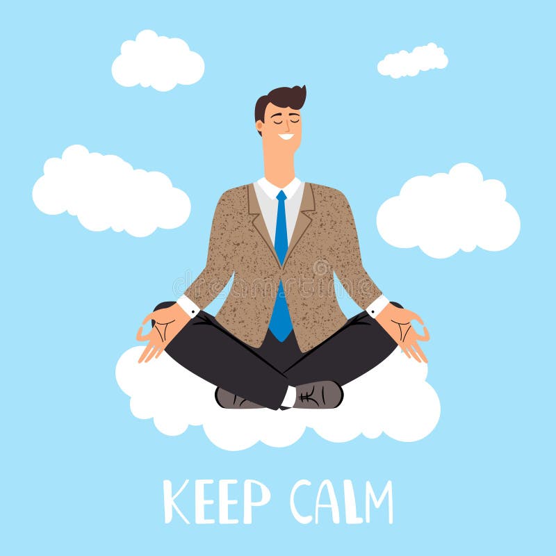 Keep Calm, Psychiatrist Listening and Counseling Patient Stock Vector ...