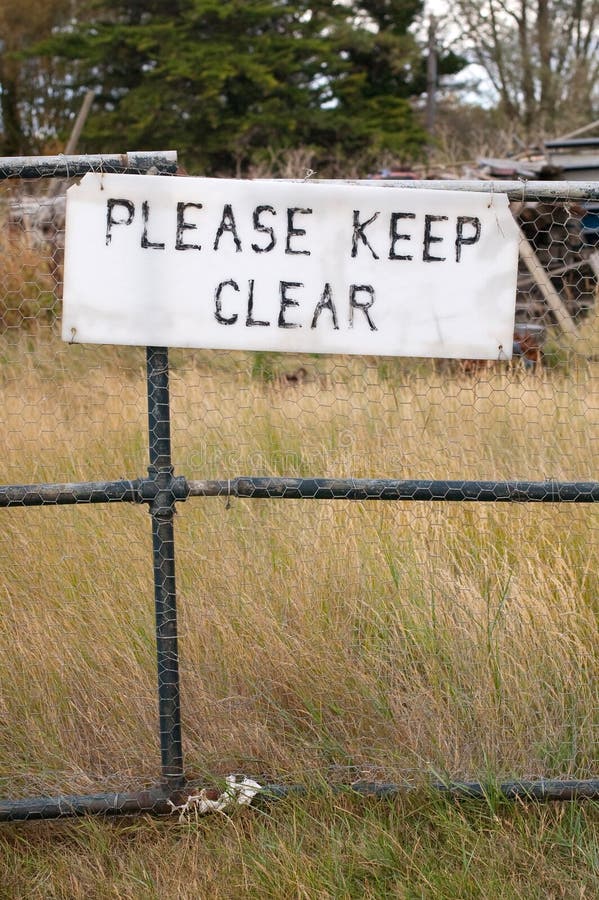 Keep Clear Sign, UK, England Stock Image - Image of scene, markings ...