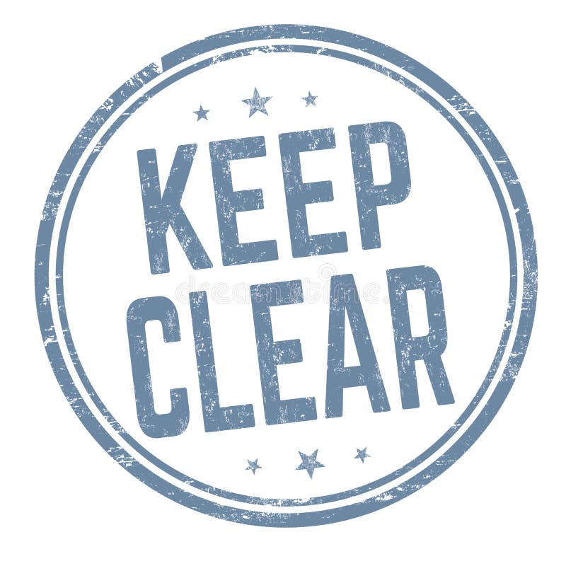 Keep Clear Stock Illustrations – 1,952 Keep Clear Stock Illustrations ...