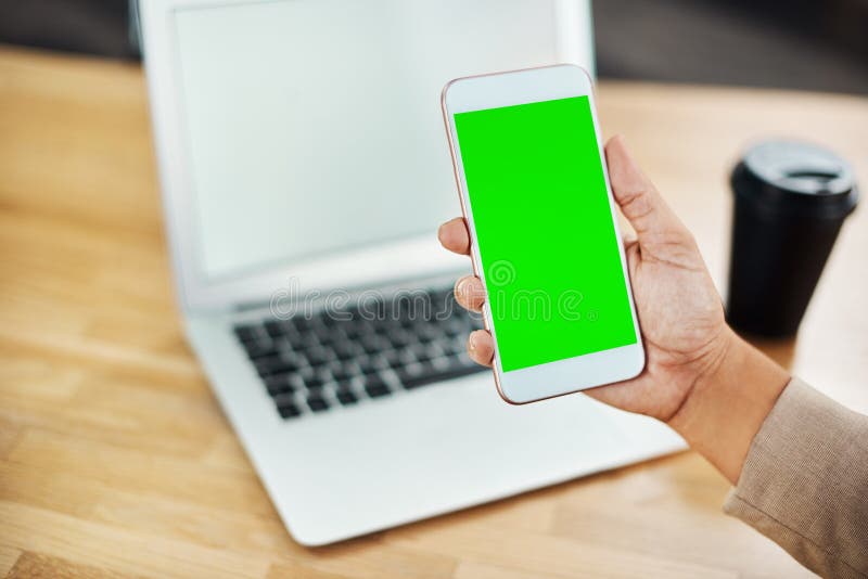 Keep the Connection Going Strong. an Unrecognizable Businesswoman Using ...