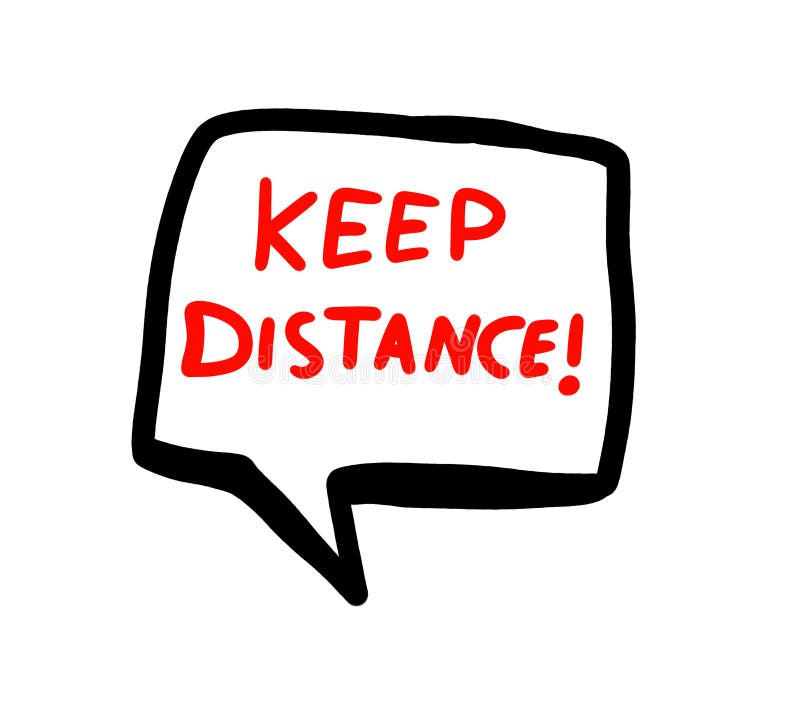 Cartoon keep out sign stock vector. Illustration of doodle - 38058469