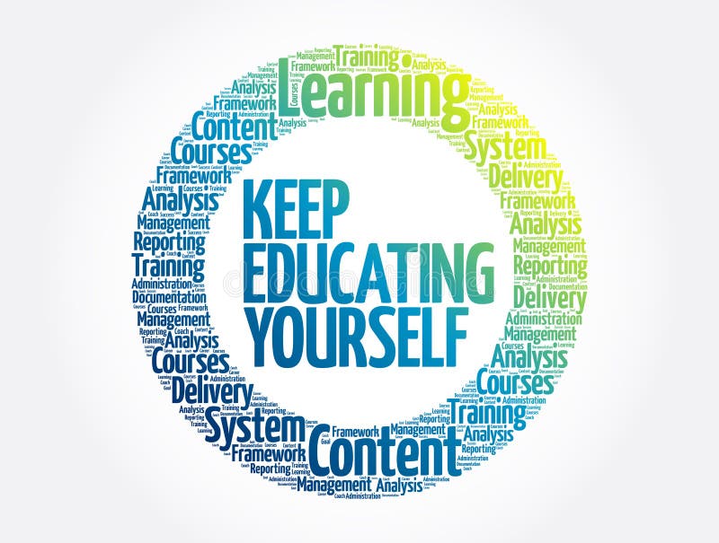 Keep Educating Yourself Stock Illustrations – 236 Keep Educating ...