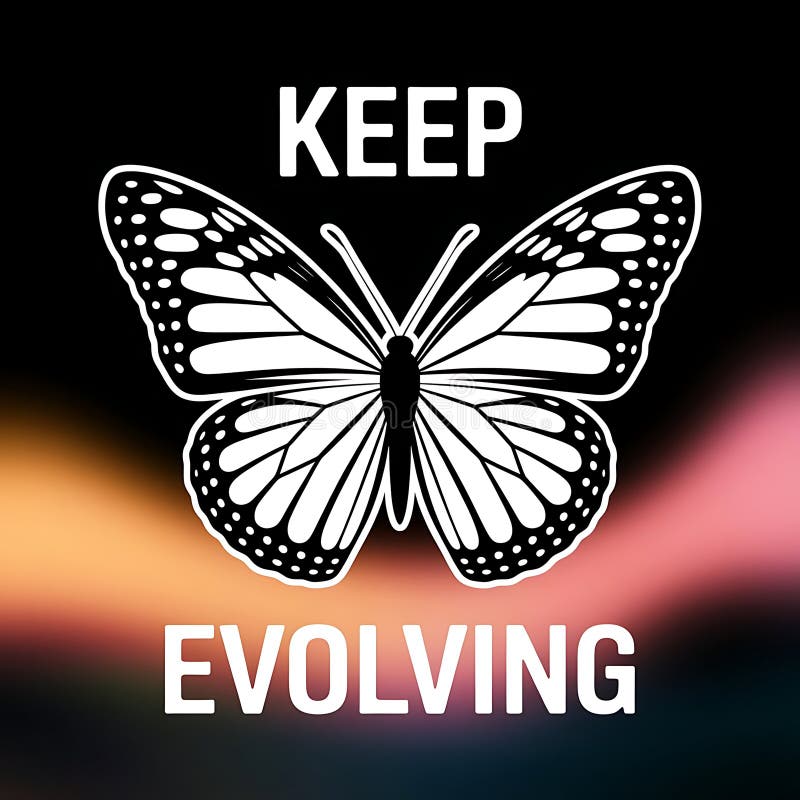 Keep Evolving Butterfly Morph Transition, Inspirational Transformation ...