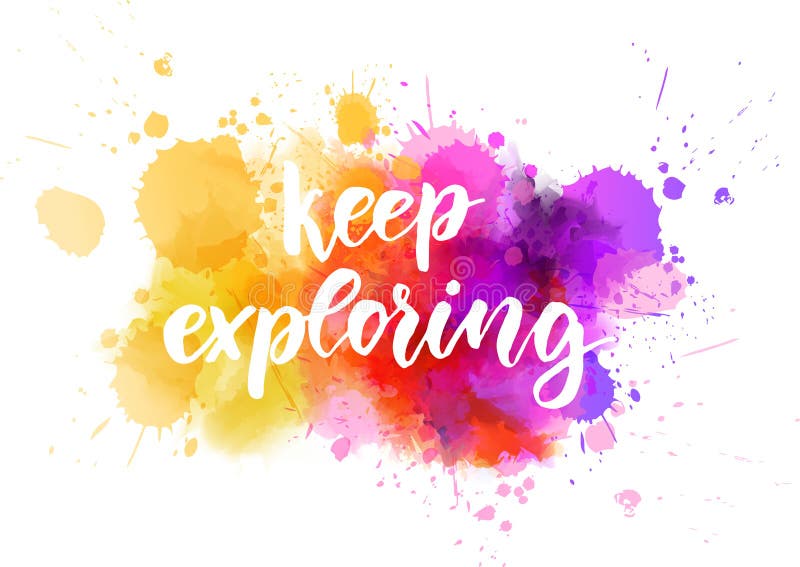 Exploring Lettering Stock Illustrations – 319 Exploring Lettering Stock ...