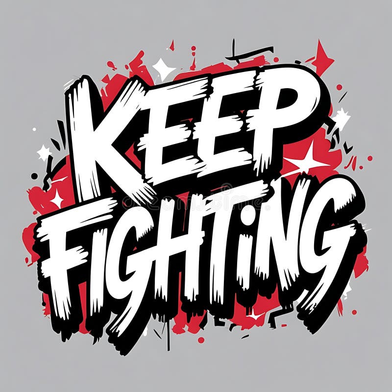 Keep Fighting Stock Illustrations – 254 Keep Fighting Stock ...