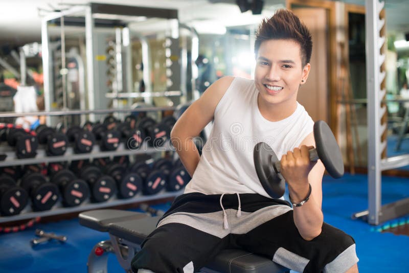 Keep fit! stock photo. Image of bodybuilder, muscles - 30701898