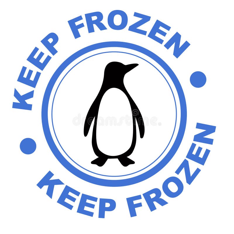Keep frozen logo stock vector. Illustration of sign - 250564214