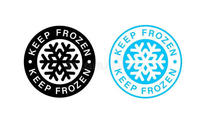 Keep Frozen Logo Stock Illustrations – 260 Keep Frozen Logo Stock ...