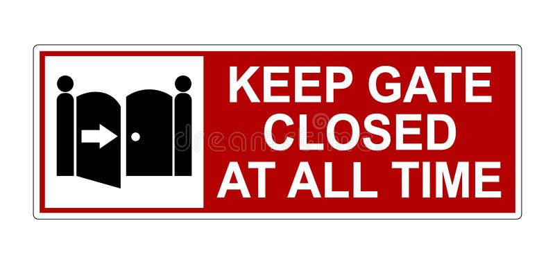 Horizontal Warning Signage Stock Illustrations – 389 Horizontal Warning ...