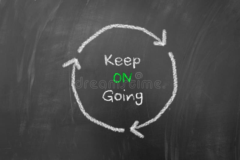 Keep going stock image. Image of forward, motivation - 48583463