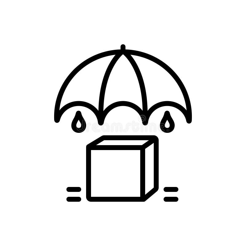 Black Line Icon for Keep, Maintenance and Upkeep Stock Vector ...