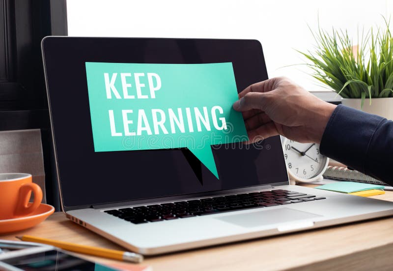 Keep Learning and Think Positive Concepts with Text on Bubble Paper ...