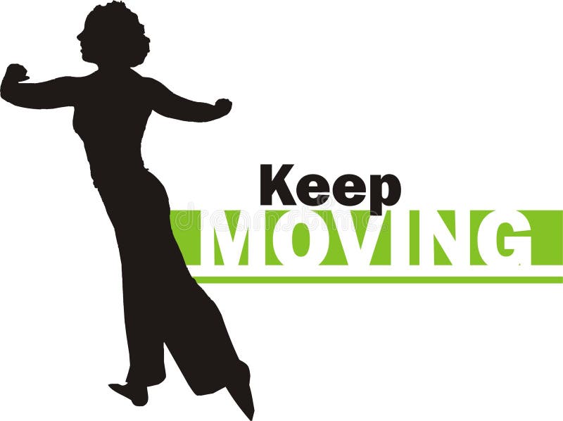 Keep moving stock illustration. Illustration of arms, white - 264418