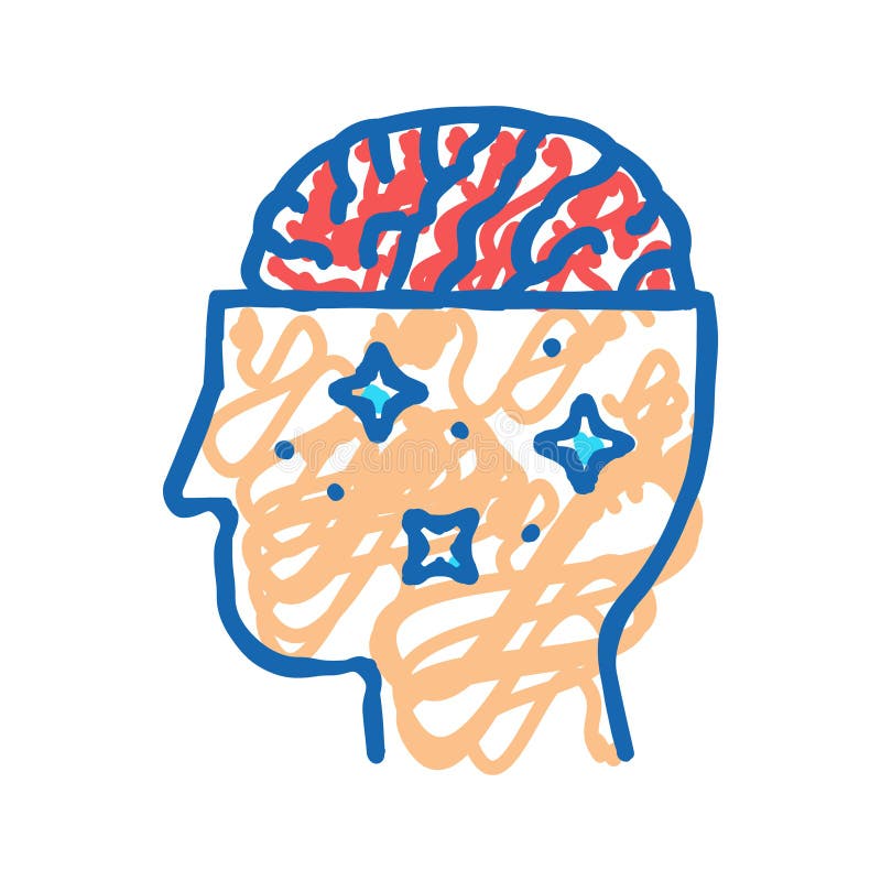 Keep Open Mind Icon Doodle Illustration Stock Vector - Illustration of ...