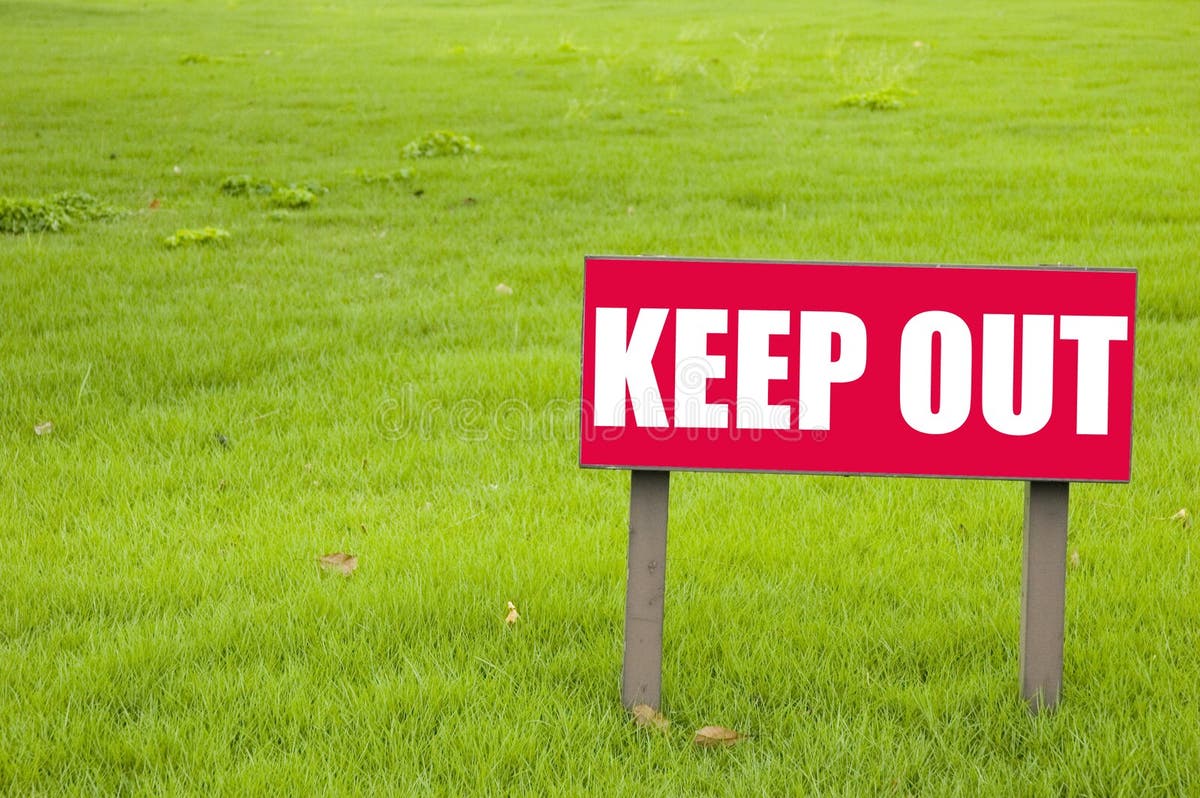 3,102 Keep Out Sign Stock Photos - Free & Royalty-Free Stock Photos ...