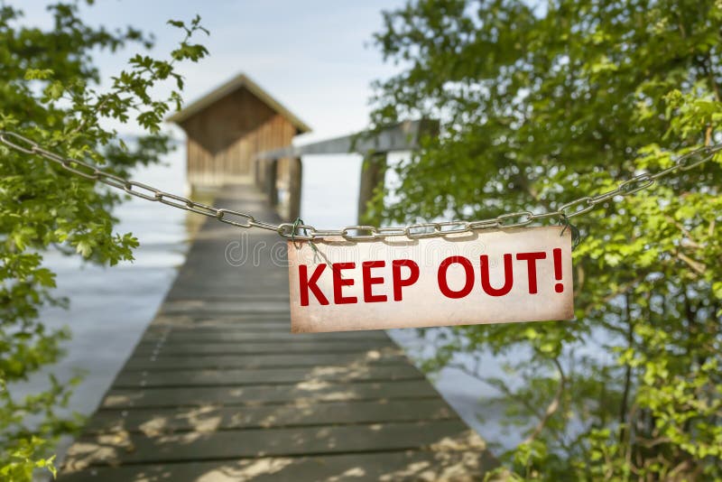 Keep out sign stock image. Image of private, sign, prevent - 53949115