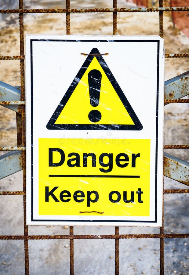 Keep Out Sign Stock Images - Download 1,909 Royalty Free Photos