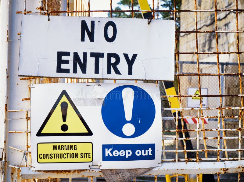 Keep Out Sign Stock Images - Download 1,909 Royalty Free Photos