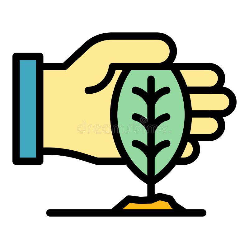 Keep Plant Growing Icon Color Outline Vector Stock Vector ...