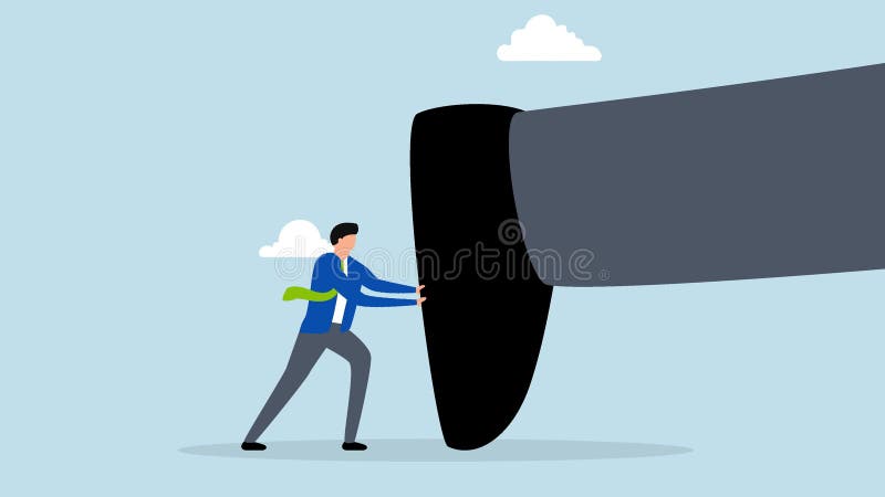 Keep Pushing Yourself, 4k Animation of Businessman Pushes His Big Ego ... Keep Pushing Yourself, 4k Animation of Businessman Pushes His Big Ego ...