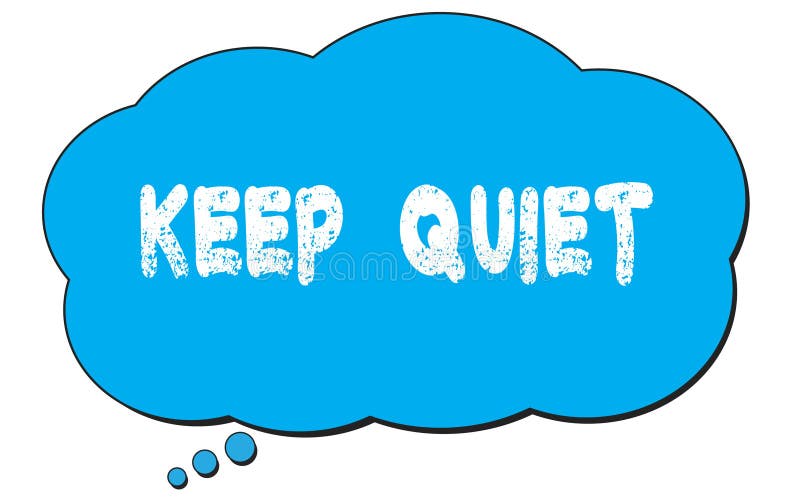 QUIET Text Written on Orange Grungy Round Stamp Stock Illustration ...