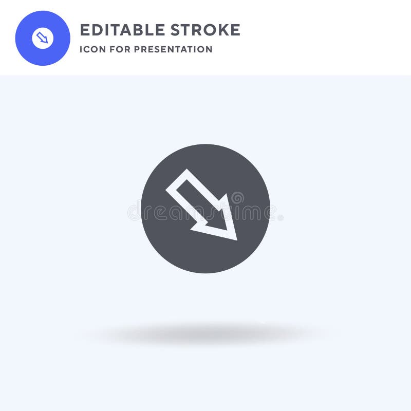 Keep Right icon vector stock vector. Illustration of vector - 344059837