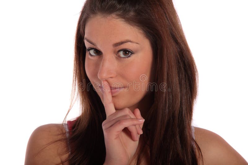 Keep a secret stock image. Image of cute, secret, nice - 13013811