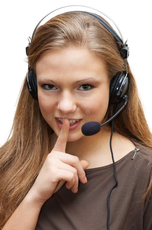 Keep silence! stock image. Image of females, marketing - 1479627