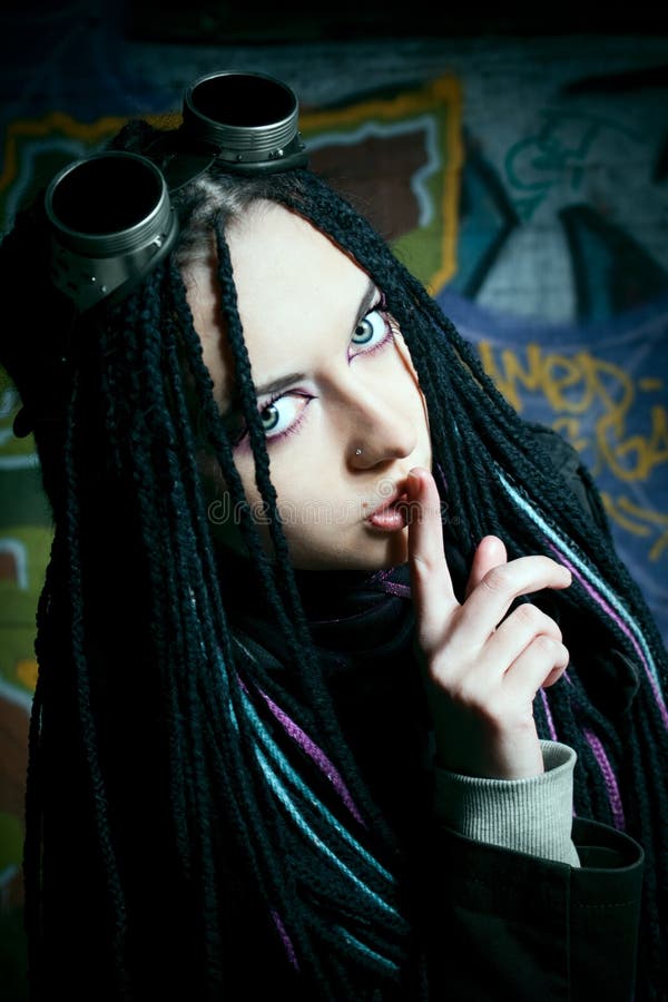 Keep silence stock image. Image of beautiful, teenager - 23280439