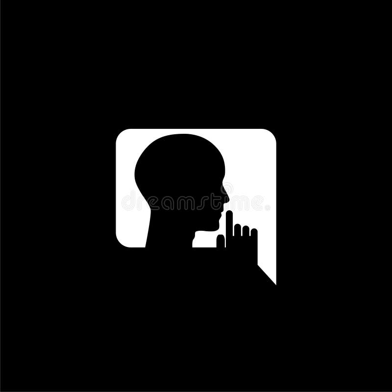 Keep Silence Stock Illustrations – 1,490 Keep Silence Stock ...