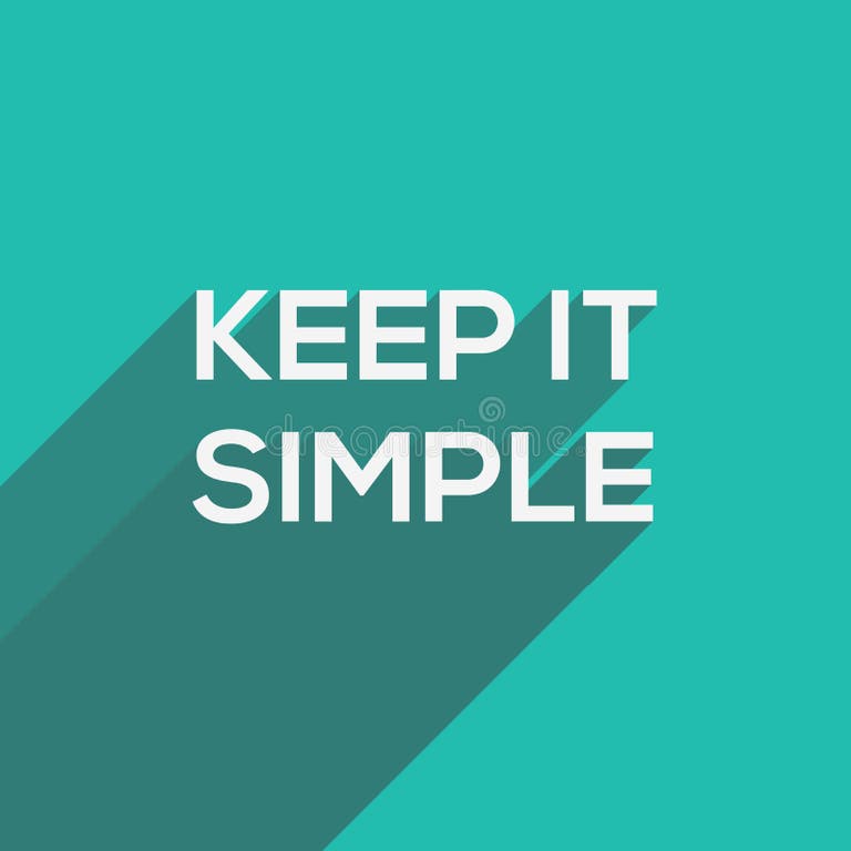 Keep Simple Stock Illustrations – 10,356 Keep Simple Stock ...