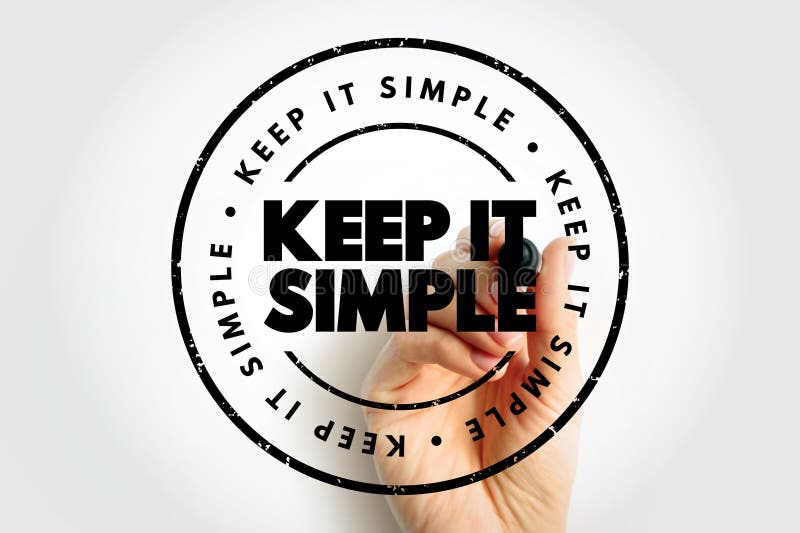 Keep Simple Stamp Stock Photos - Free & Royalty-Free Stock Photos from ...