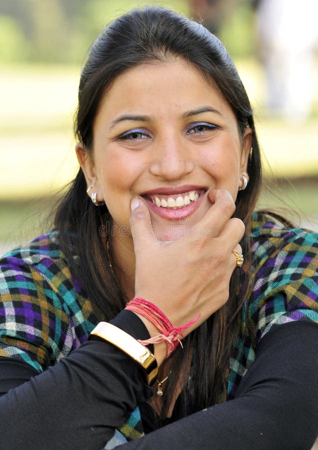 Always keep smiling stock image. Image of lens, jewellery - 11491347