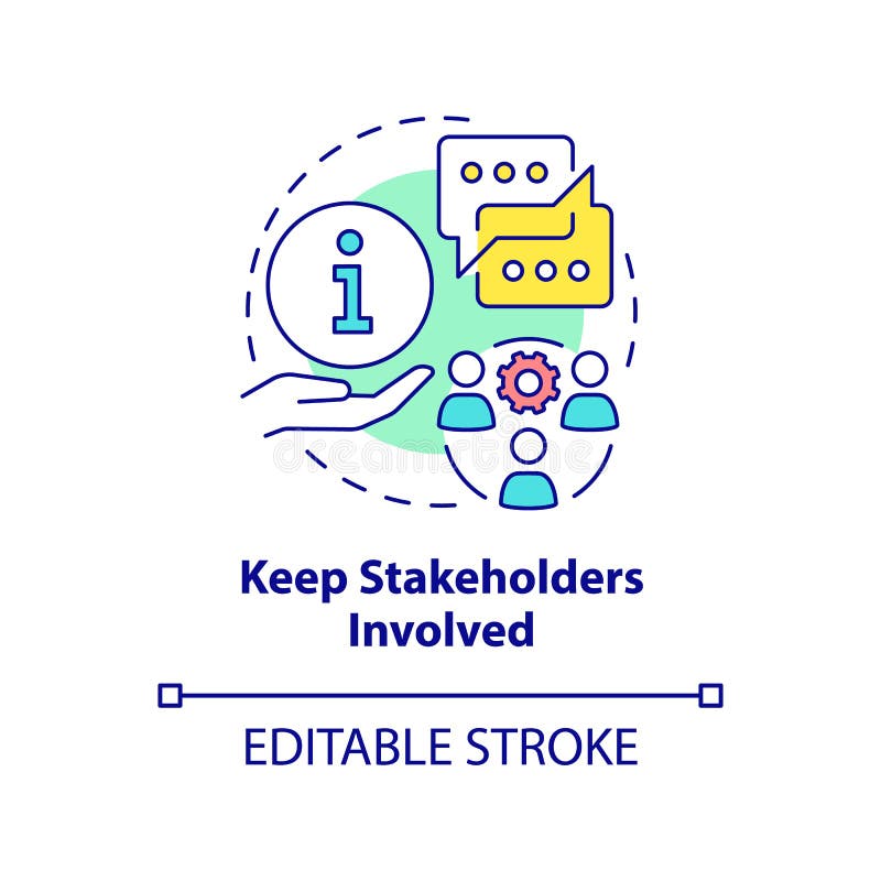 Involved Line Icons Collection. Participate, Engaged, Active ...