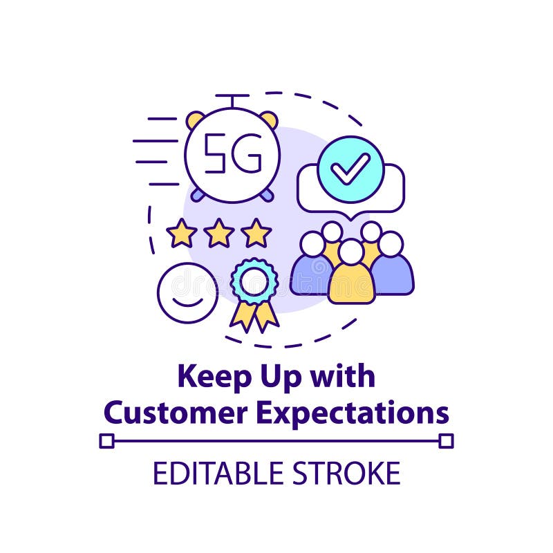 Customer Expectations Icon Stock Illustrations – 157 Customer ...