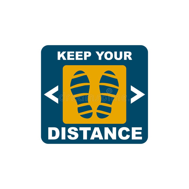 Distance Sticker Stock Illustrations – 2,383 Distance Sticker Stock ...