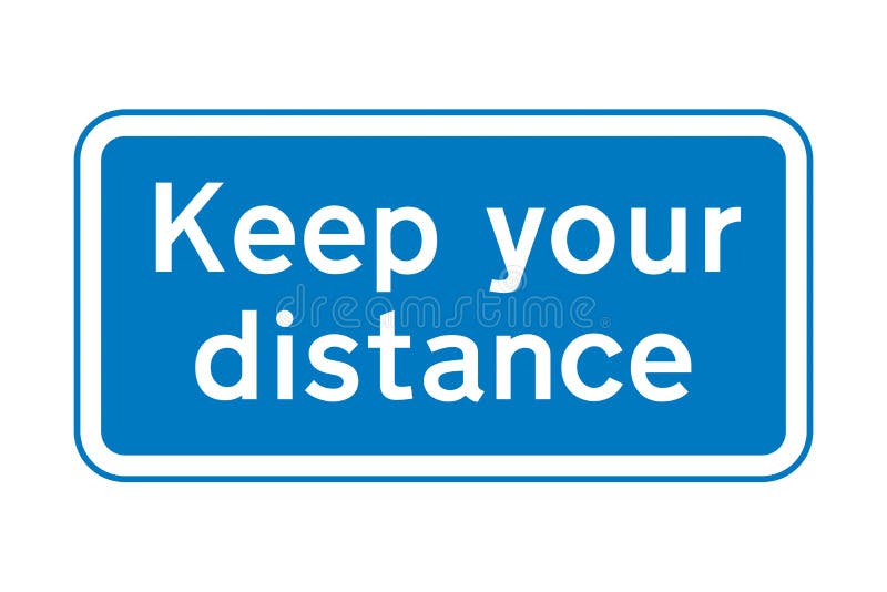 Car Keep Distance Stock Illustrations – 108 Car Keep Distance Stock ...