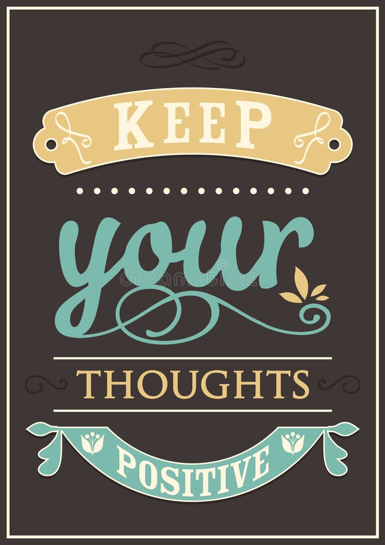 Positive Thoughts Stock Illustrations – 7,379 Positive Thoughts Stock ...