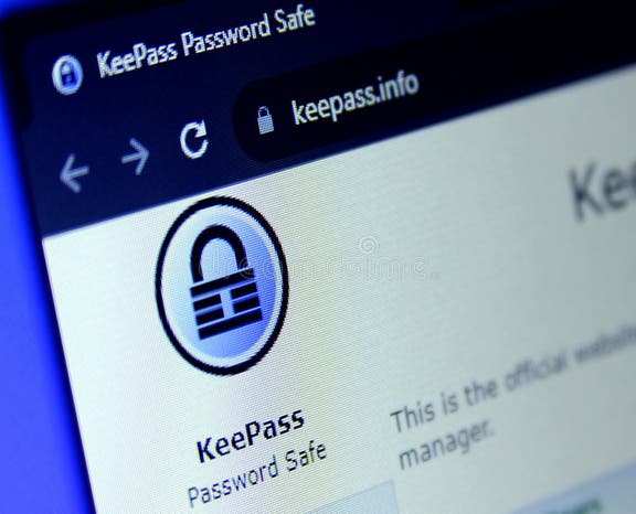 KeePass Password Management Editorial Stock Photo - Image of trademark ...