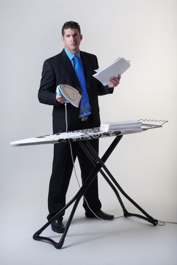 Keeping and Maintaining Good Records Stock Image - Image of businessman ...