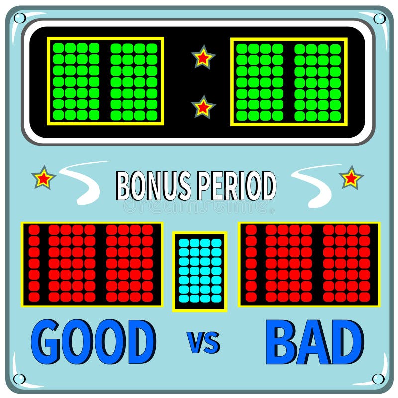 Keeping score stock vector. Illustration of conflict - 42072181