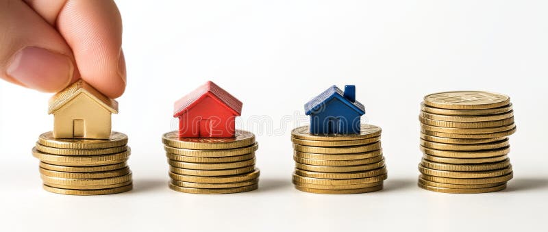 Keeping Track of Coins and Models, Saving Money Stock Photo - Image of ...
