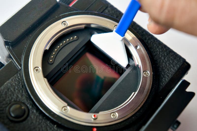 Sensor Cleaning stock photo. Image of electronic, dslr - 350925934