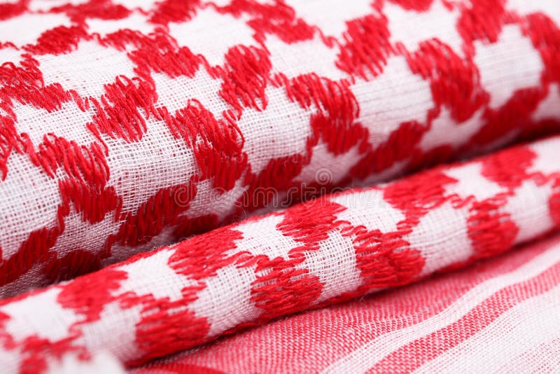 Keffiyeh stock photo. Image of macro, kefiah, white, keffiya - 7236232