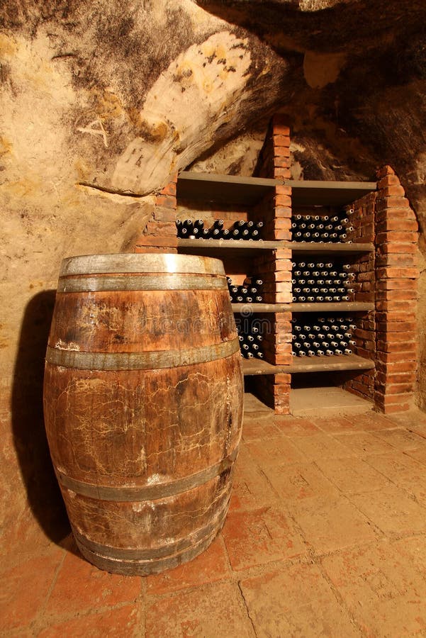 Keg and bottles stock photo. Image of subterranean, inventory - 47825770