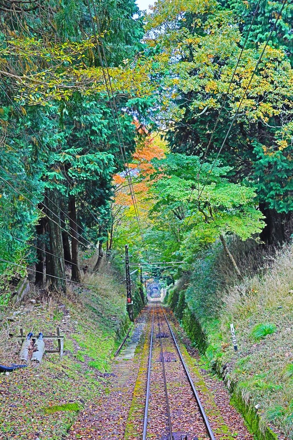 Keifuku Cable Line stock image. Image of kyoto, journey - 93258223