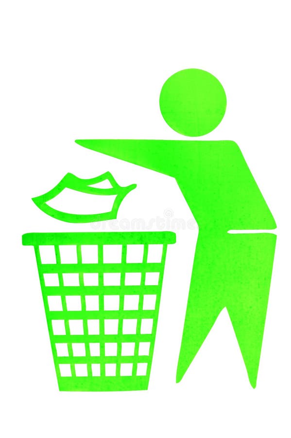 Kein Abfall Unterzeichnung in Den Wald Stockfoto - Bild von abfall ...