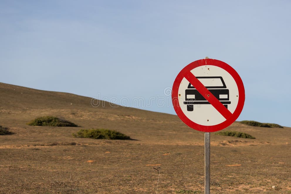 Kein Auto erlaubt stockfoto. Bild von verbot, gewährt - 34226734