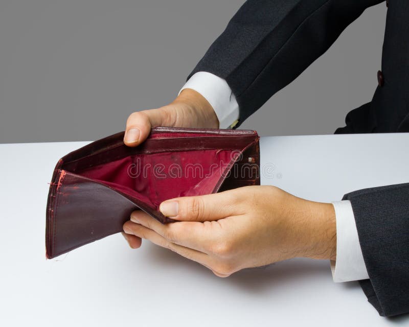 Kein Geld stockfoto. Bild von schlecht, finanzierung - 28385548