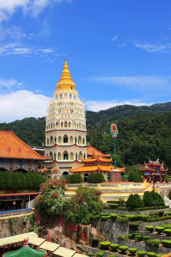 Kek Lok Si Temple, Penang. stock photo. Image of asia - 9600282